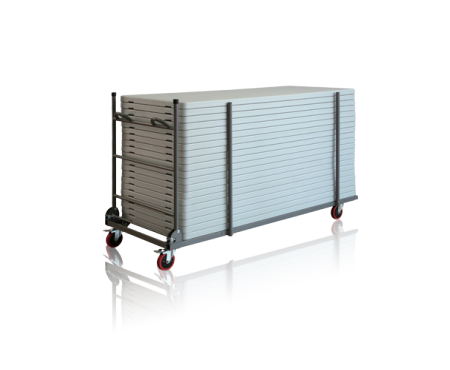 Trolley pour tables pliantes - Chariot de transport